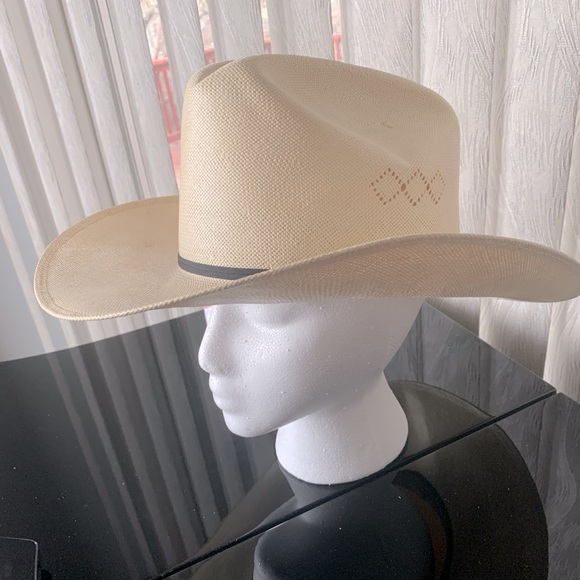 Wrangler | Accessories | Wrangler Star Lamb Skin Cowboy Hat 7 Made In ...